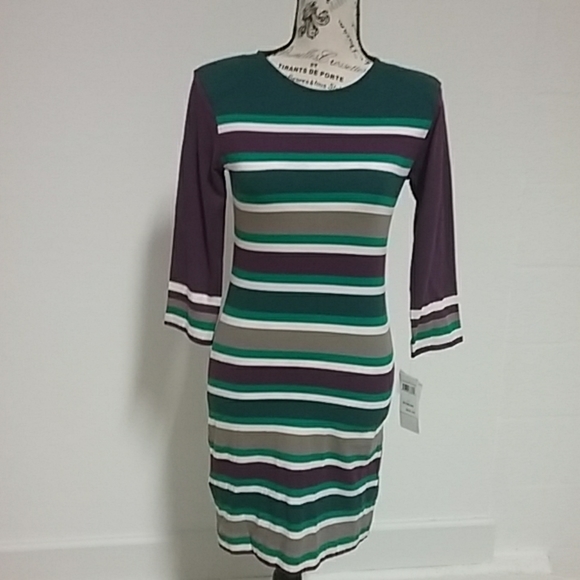 French Connection | Dresses | French Connection Koni Stripe Jersey ...
